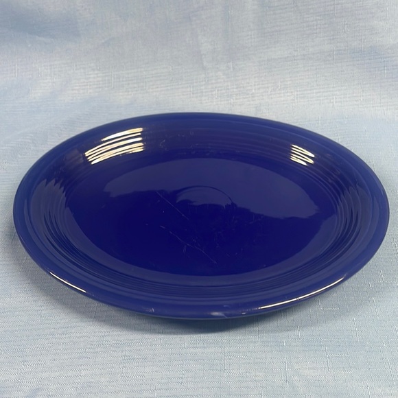 Fiesta | Dining | Vintage Fiesta Cobalt Oval Serving Platter 2 12 195s ...